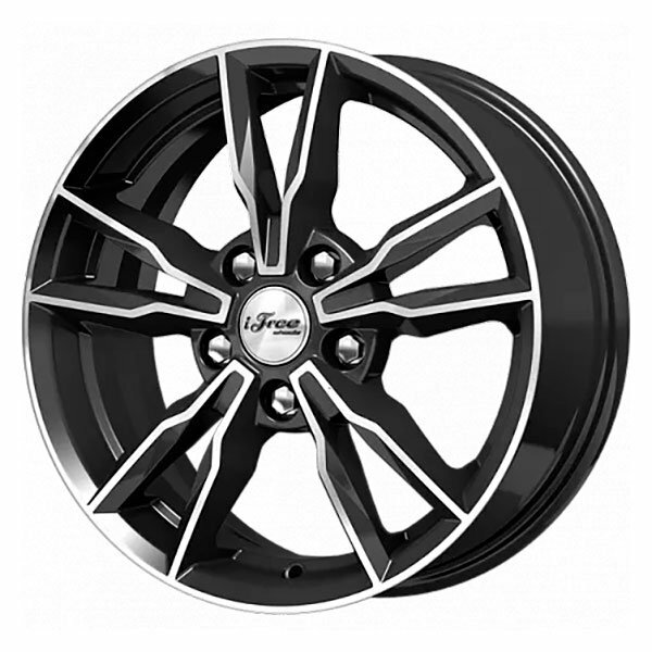 Колесный диск iFree Икигай 6.5x16 5x100 ET35 D67.1 Блэк Джек