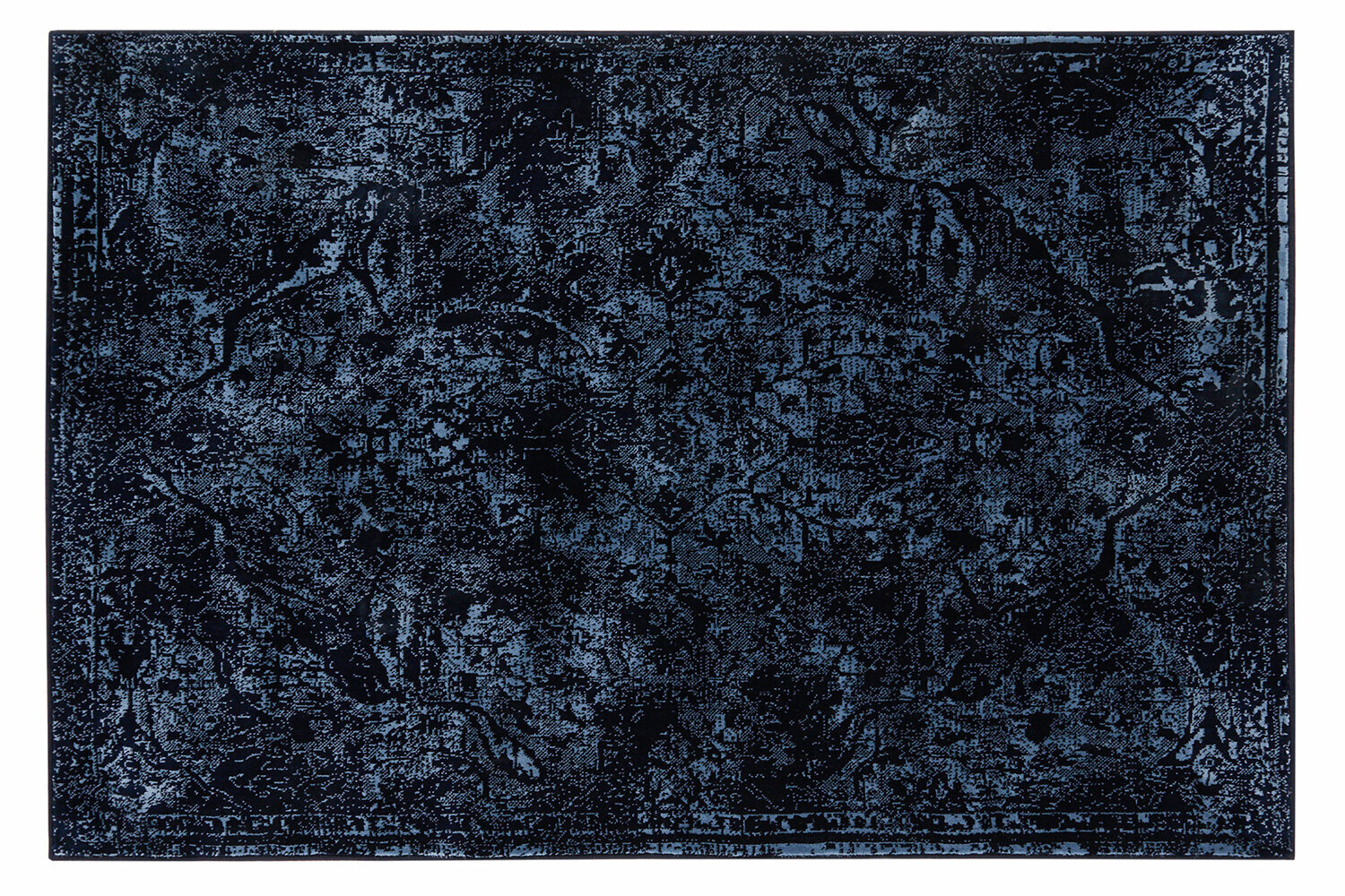 Ковёр на пол Hoff Julia, 80х150 см, прямоугольный, полиэстер, цвет синий