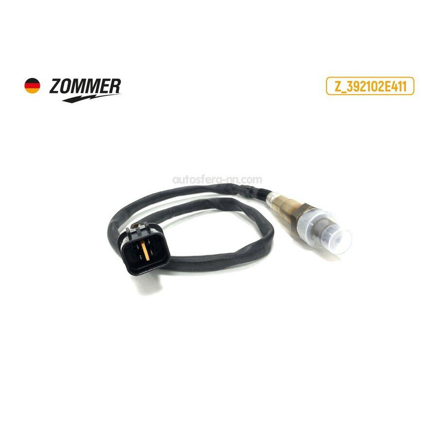 ZOMMER Z392102E411 Датчик кислорода Hyundai Tucson, KIA Sportage IV 2.0L 4x4 после кат. ZOMMER