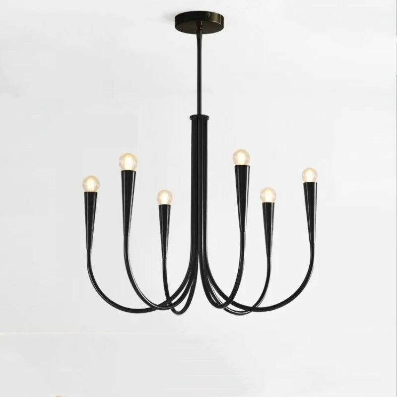 Декоративная люстра в стиле современного минимализма