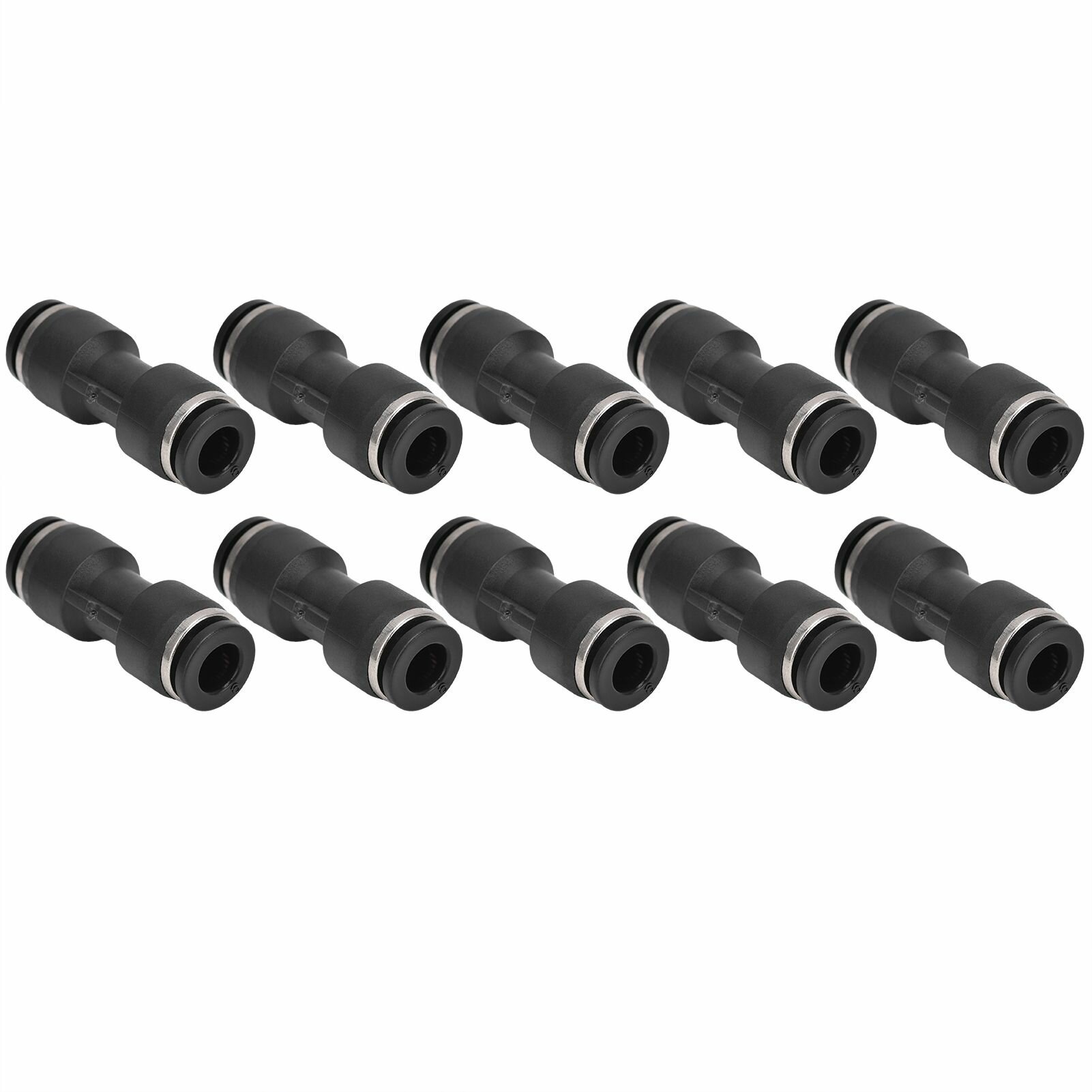 10 шт. пневматические соединители прямые нажимные фитинги для труб аксессуары для воздушных компрессоров 4 мм