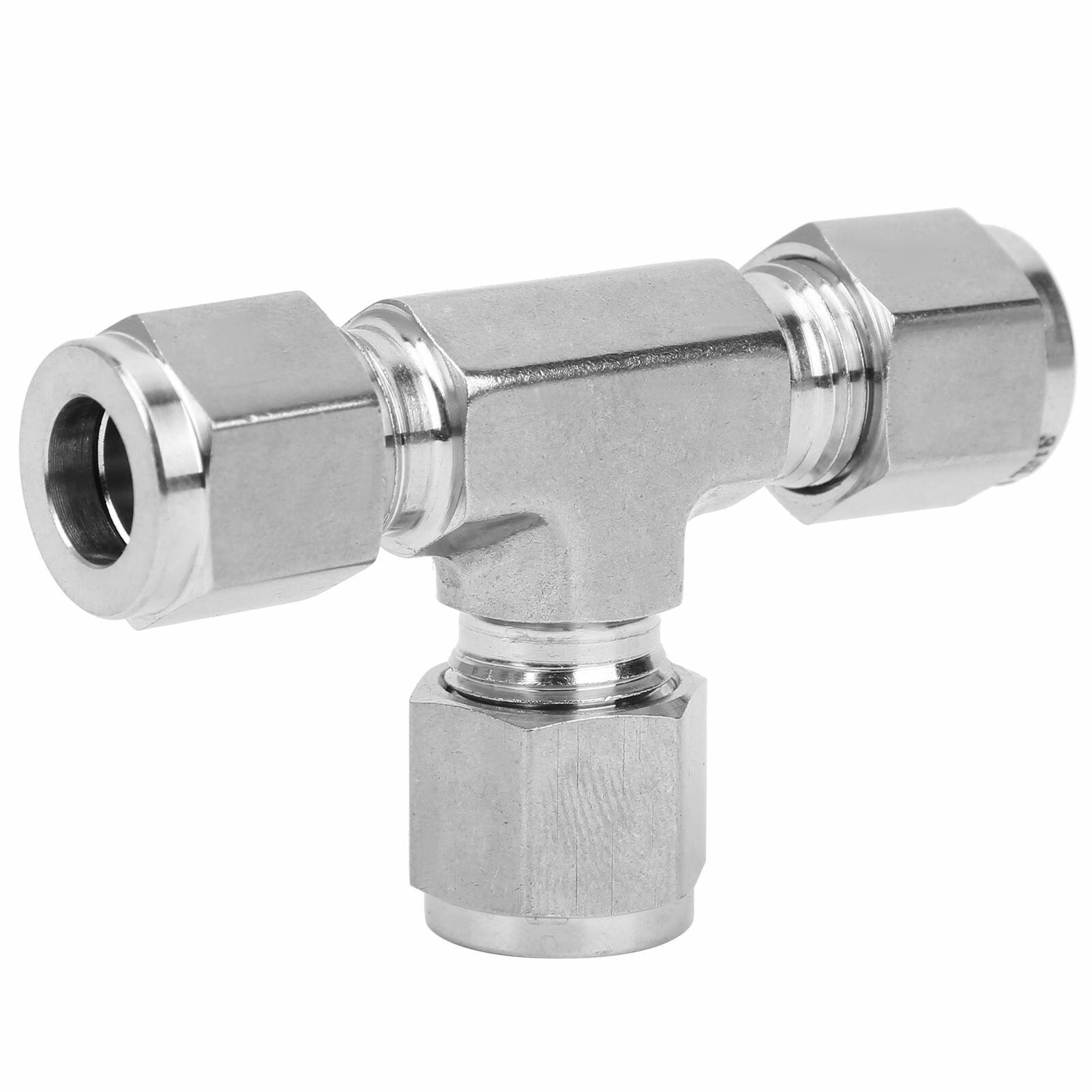 Соединитель с обжимным наконечником Тройник равного диаметра Нержавеющая сталь 316, штамповка SS 600 3Ф3/8