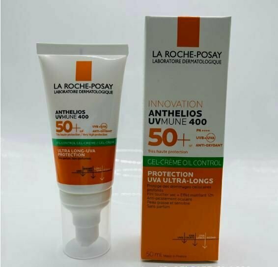 La Roche-Posay Anthelios Солнцезащитный крем для лица и кожи вокруг глаз, увлажняющий, с термальной водой, защита от солнца SPF 50, 50 мл