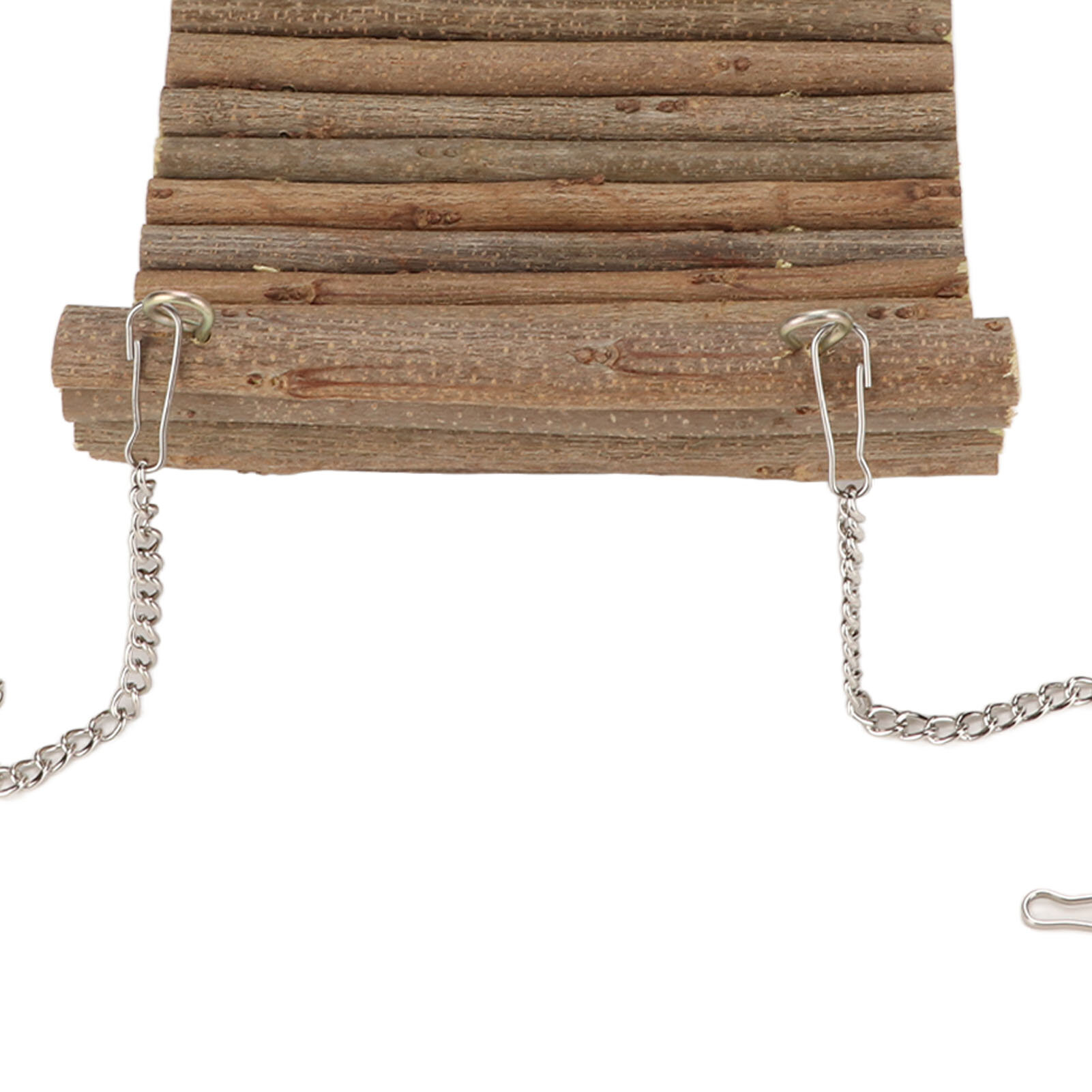 Деревянные качели для хомяка, естественные большие космические качели, гамак для игрового хомяка с подвесной цепью для мышей, попугаев 20x30 см/7,9x11,8 дюйма