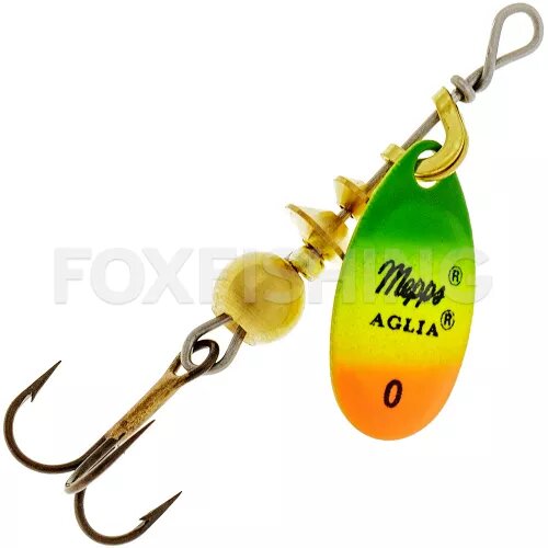 Блесна вращающиеся Mepps Aglia №0 2,5гр. #or/tiger