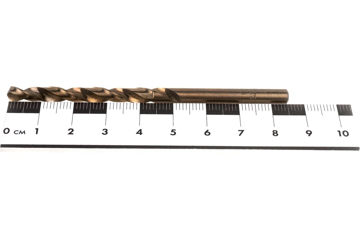 Туламаш 55409 сверло по металлу 5х86х52 мм Р6М5К5 для точной обработки металла