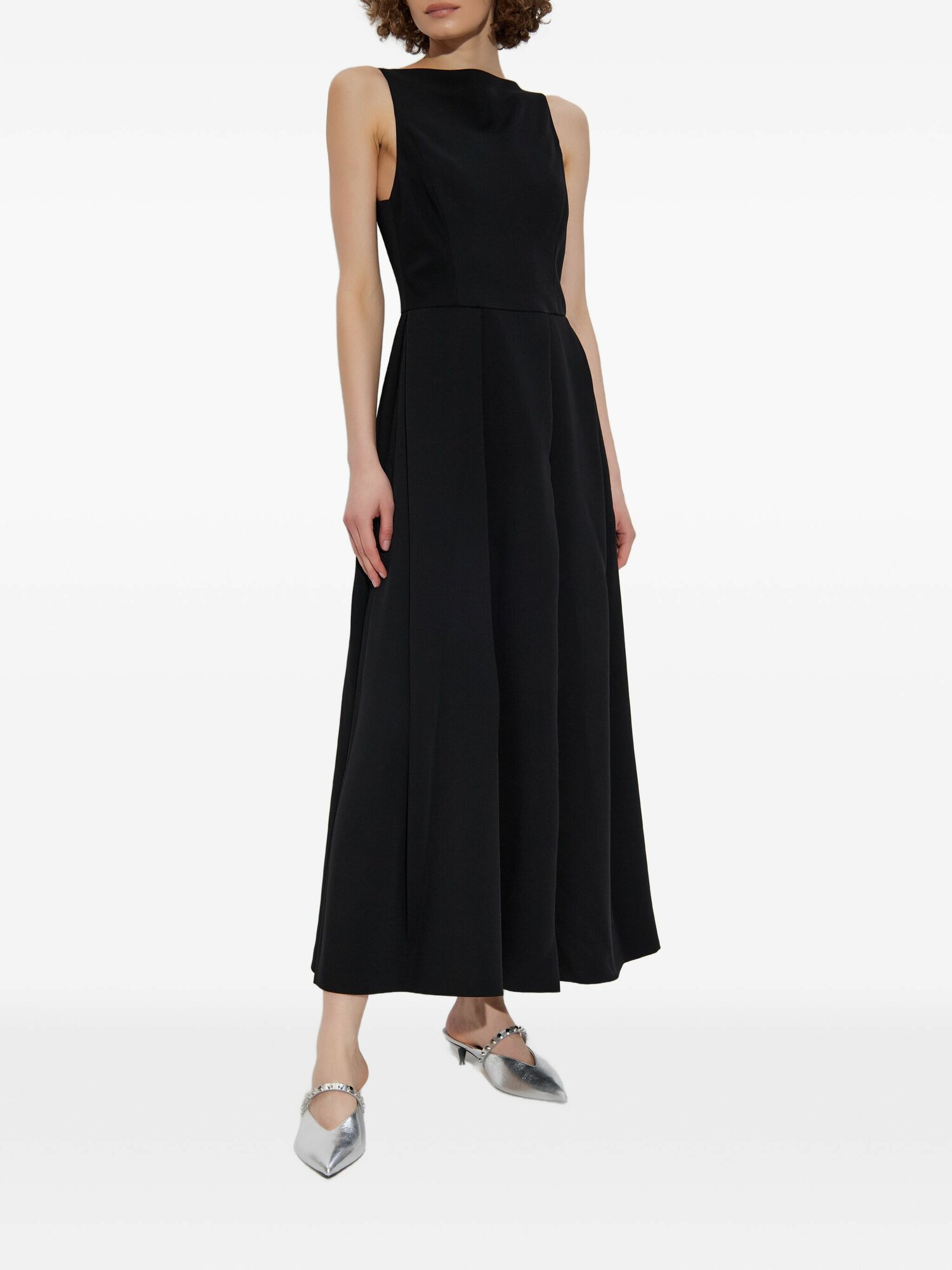 Платье EMPORIO ARMANI, размер 44, черный — фото 1