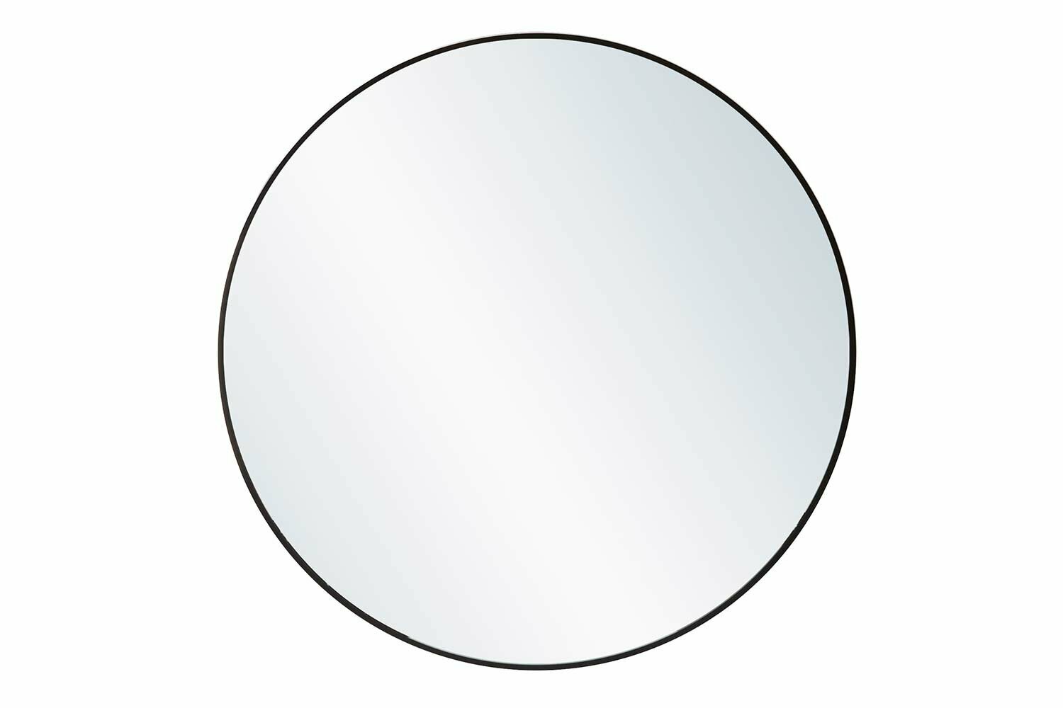 Зеркало настенное в раме Hoff LHJ21-2801, 80х80х3 см, круглое, цвет черный