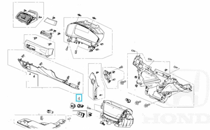 Гнездо в сборе; Артикул Honda/Acura: 39624T5AJ01 (Оригинал)