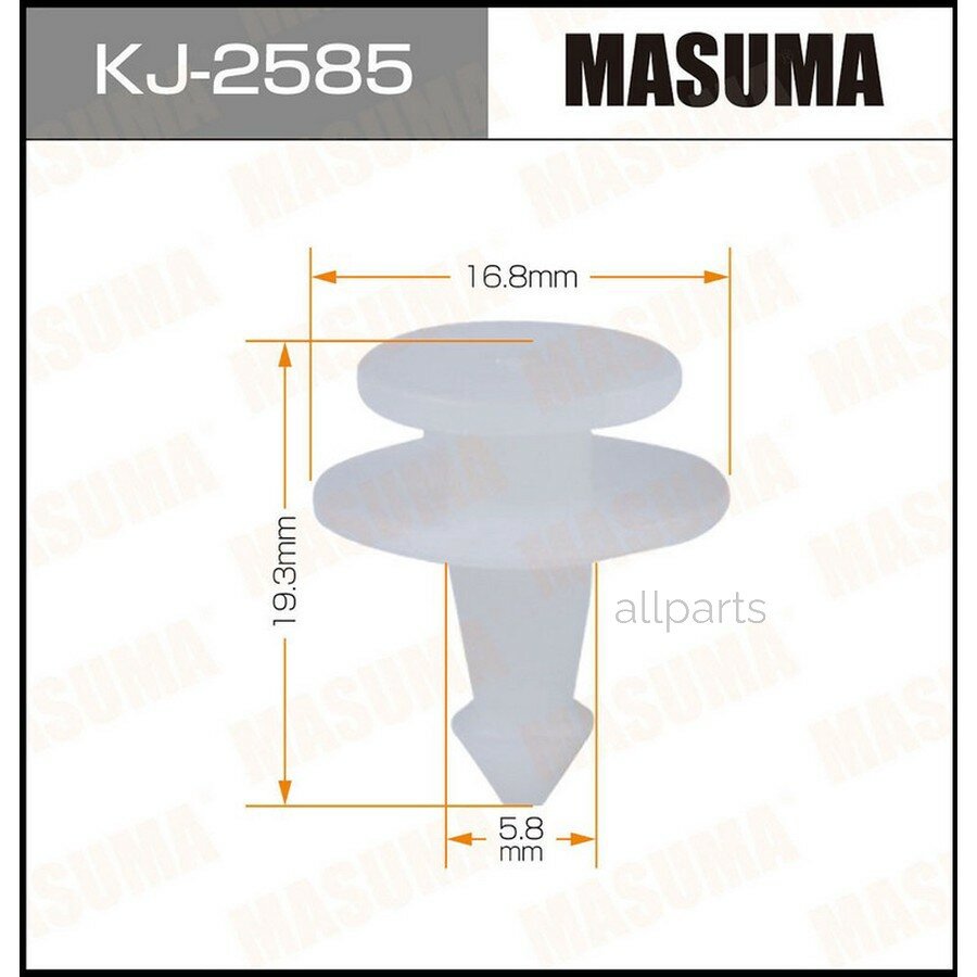 MASUMA KJ-2585 Клипса