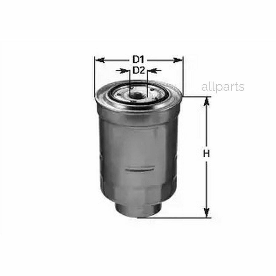 CLEAN FILTERS DN287A CLEAN фильтр топливный DN 287/A (=WK 828 x)
