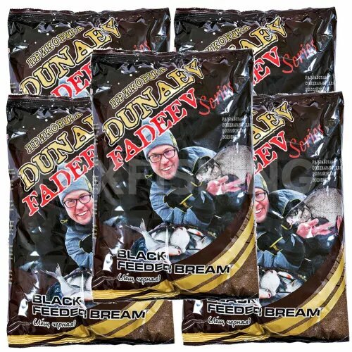 Прикормка Dunaev DUNAEV-FADEEV Feeder Bream Black 5 кг.