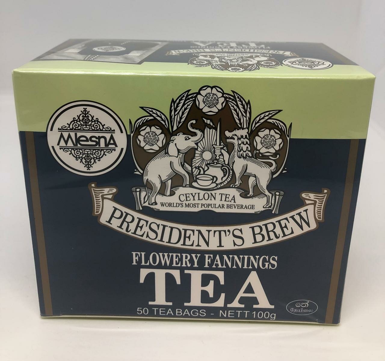 100% чай цейлонский черный 50 пакетиков President's Brew (Президентский)