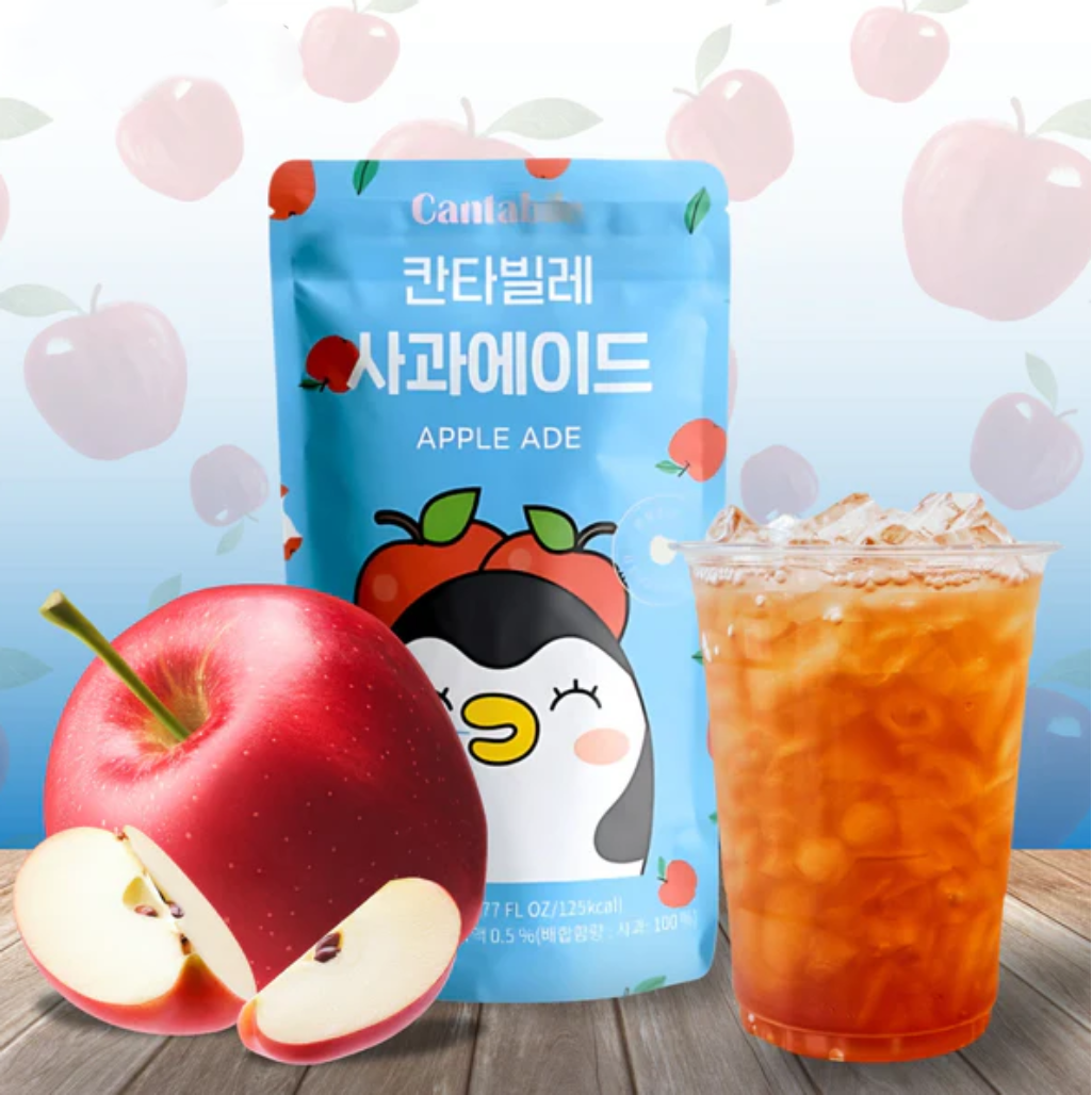 Напиток "Cantabile" с ярким яблочным вкусом 230 мл, Южная Корея