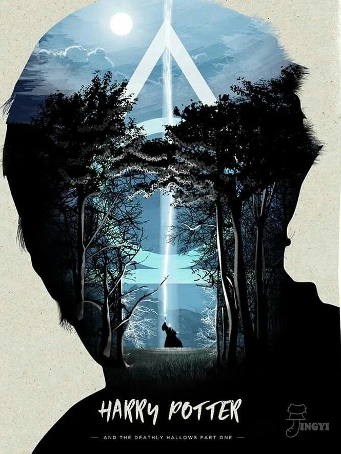 Алмазная мозаика на подрамнике "Обложка Гарри Поттера" круглые бриллианты 40х50см