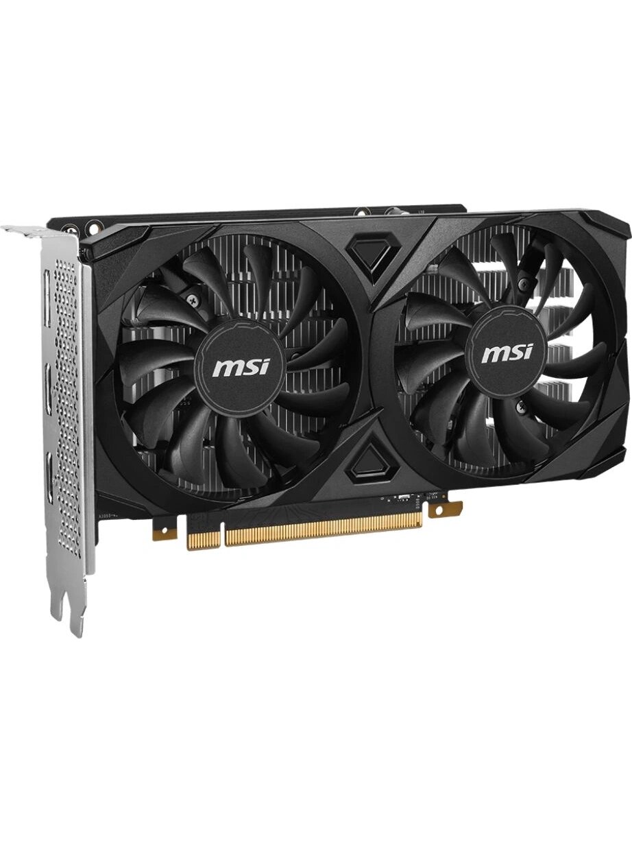 Видеокарта MSI RTX 3050 "VENTUS 2X", 6Гб, 2 вентилятора, PCI-E