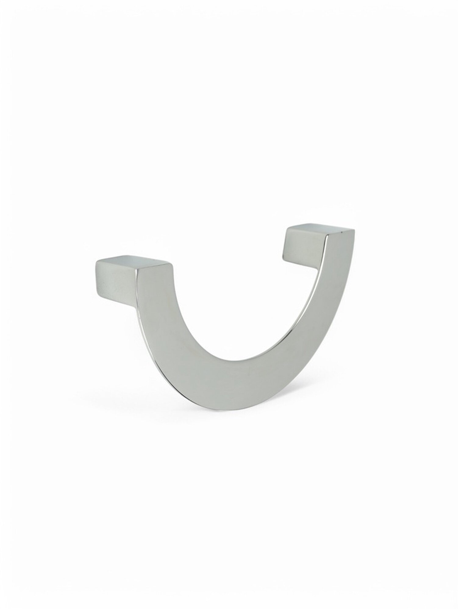 Ручка-скоба CAPPIO MOON, цинковый сплав, цвет хром, м/о 96 мм