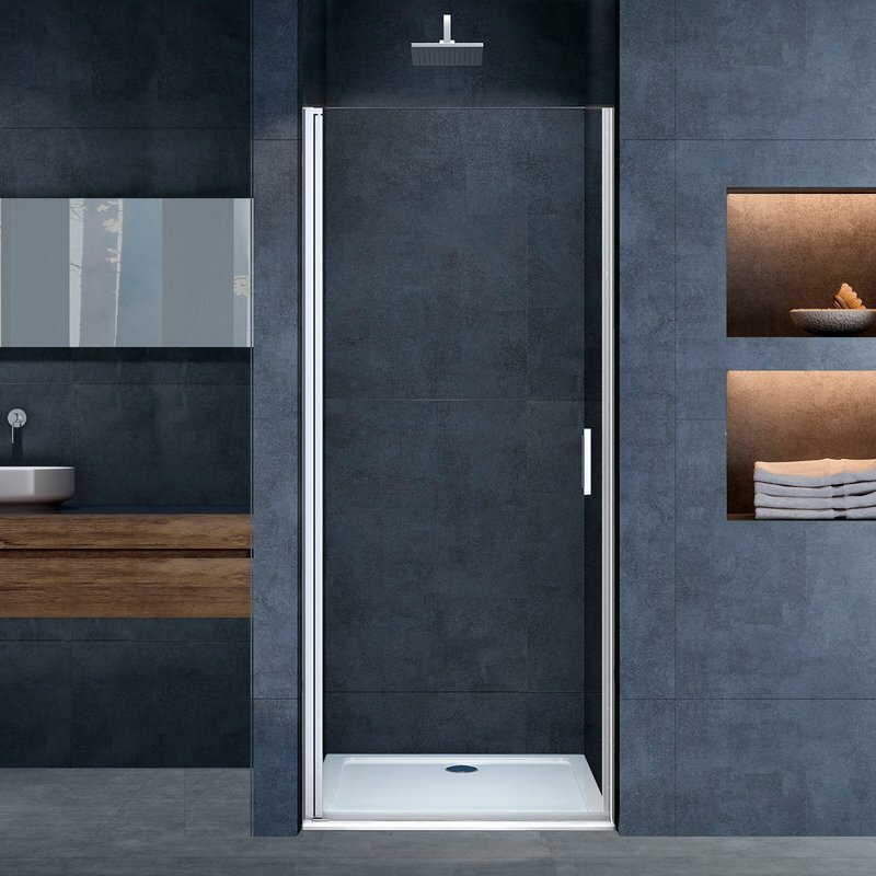 Душевая дверь в нишу Vincea Alpha VDP-3AL600CL 60 см, стекло прозрачное, хром