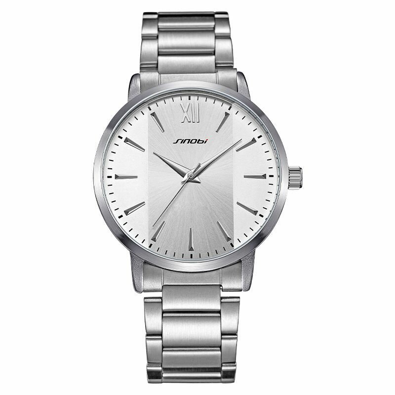 Мужские часы, водонепроницаемые, часы для пары, кварцевые часы, спортивные часы, деловые часы, часы со стальным ремешком