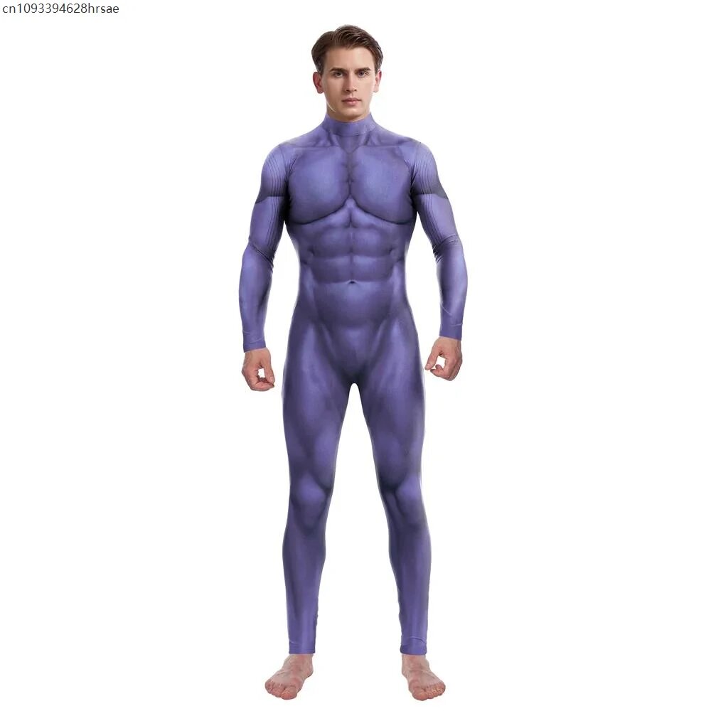 Косплей костюм Зелёный Мускулы CEENIU S, B142-4121