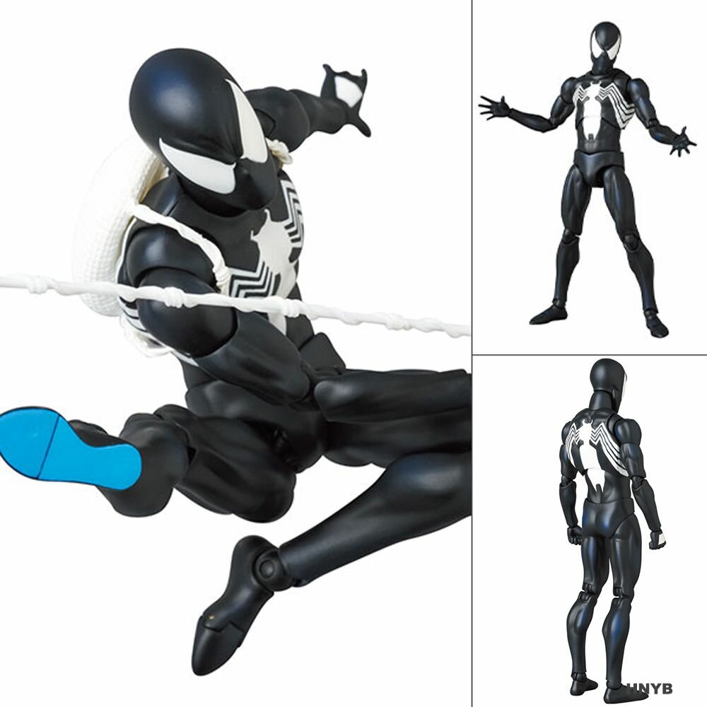 Фигурка Человек-Паук Черный костюм Комикс-версия / SPIDER-MAN Black Costume Comic Version 15 см
