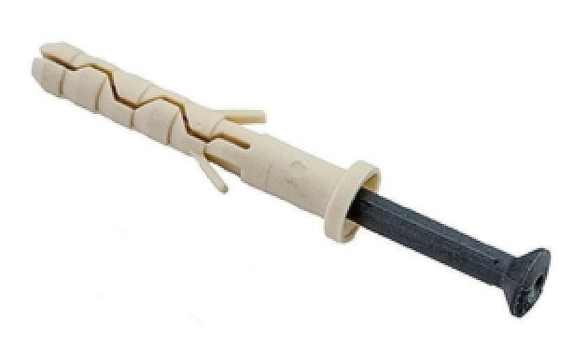 Дюбель гвоздь Стройбат гриб, нейлоновый, 6×40мм, 18шт. в упаковке / крепеж и фурнитура