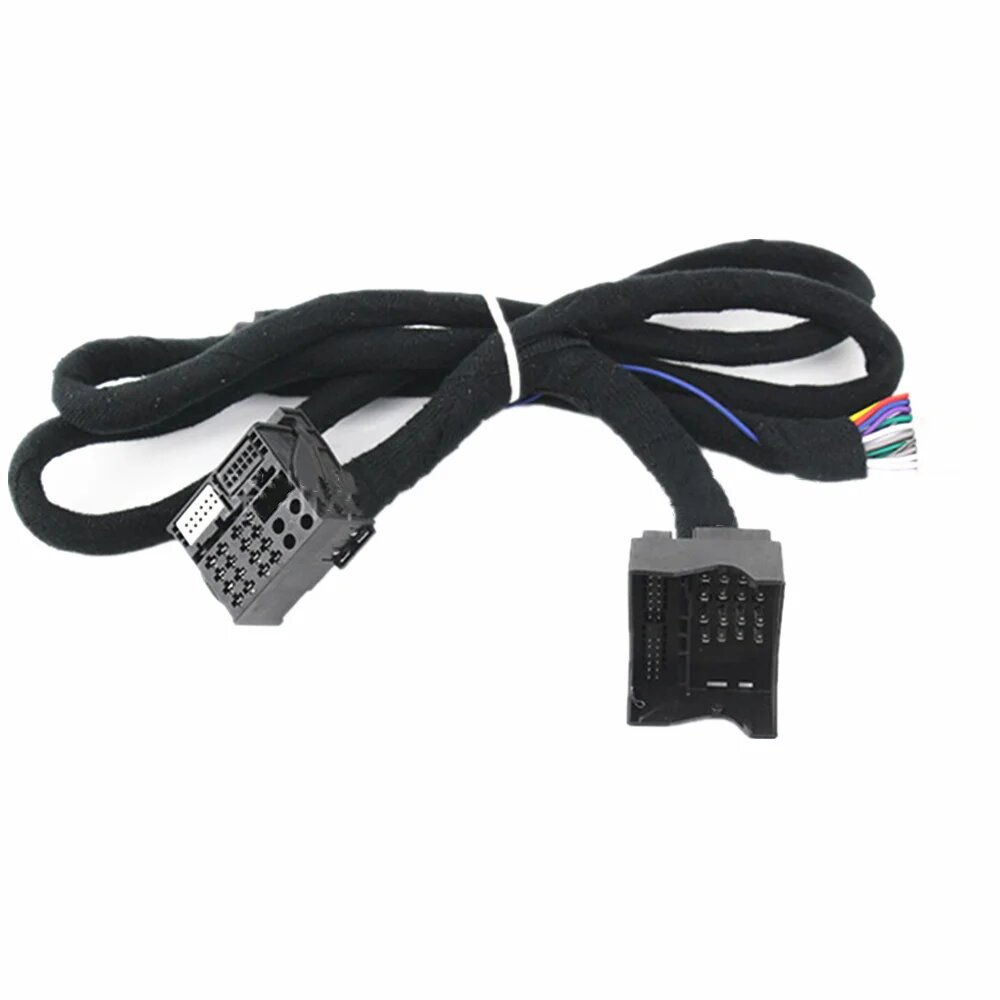 Автомобильный усилитель DSP, жгут проводов, специальный хвостовой разъем для VW passat/Porsche/audi/BMW