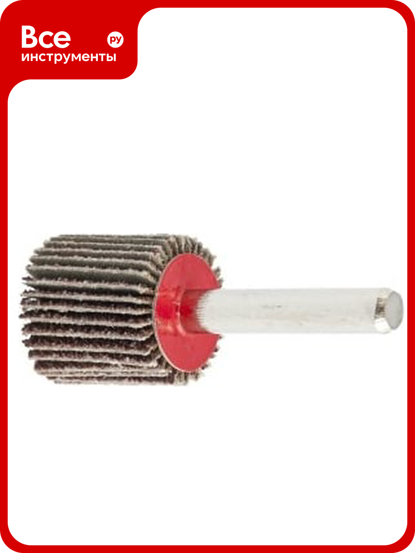 Круг лепестковый (20x20x6 мм; Р80) для дрели MATRIX 74102