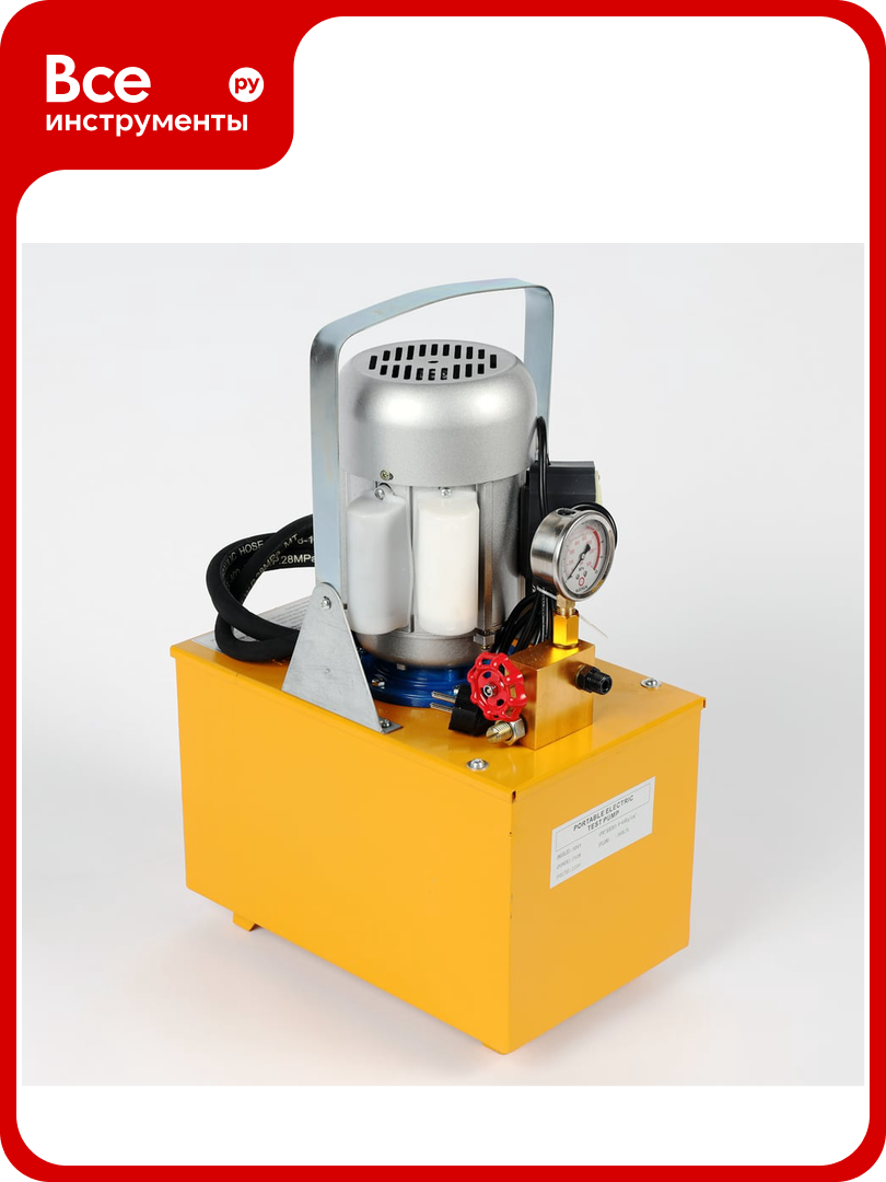 Электрический, REDLI, опрессовочный насос REDLI 3DSY-60, 16 л, проверки герметичности контуров отопления