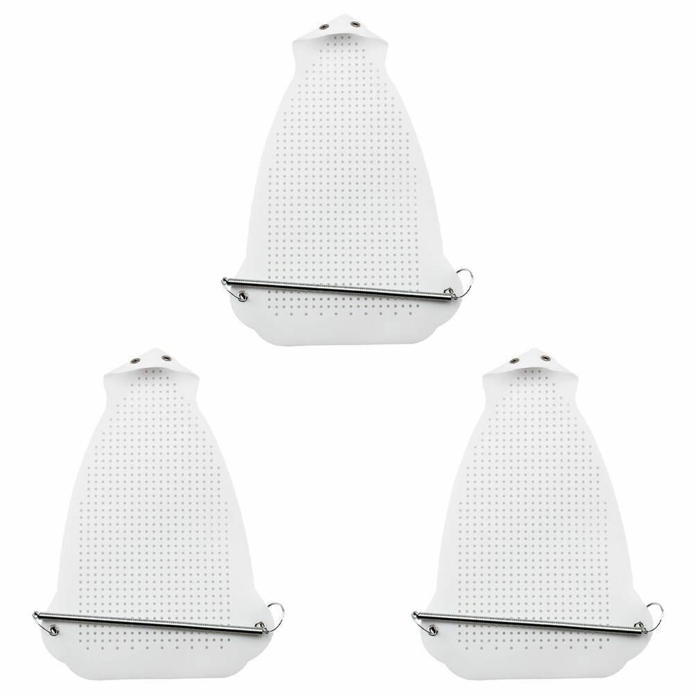 Нижняя крышка парового утюга с антибликовым покрытием и защитой от пригорания, универсальная для бытовых электрических утюгов