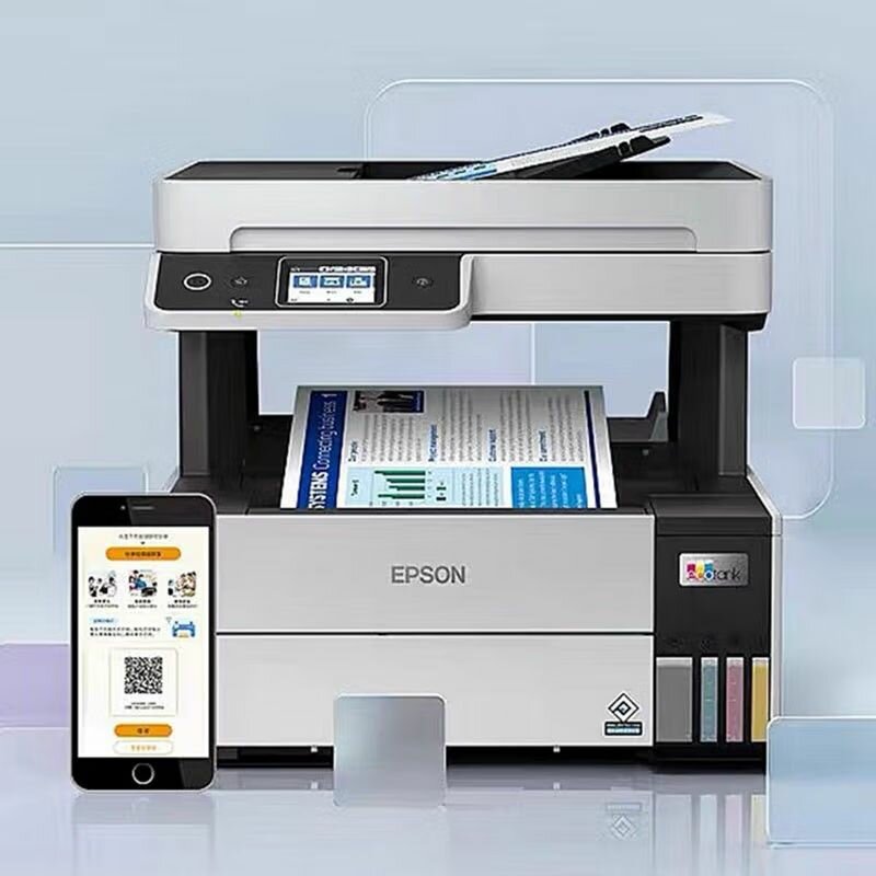 Epson МФУ Струйное 8c7RRO80, белый — фото 1