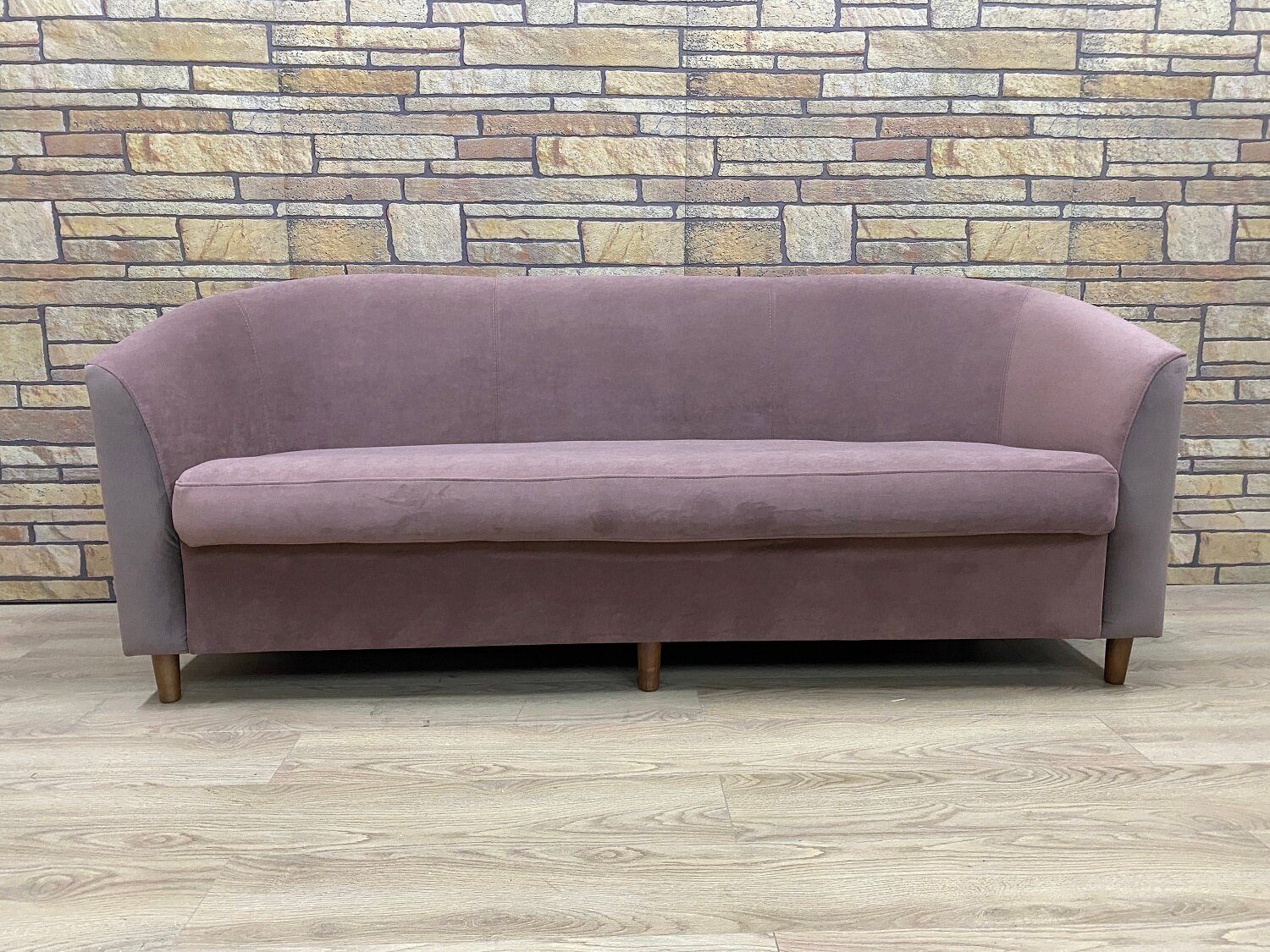 Диван GRUPPO 396 монти размер: 190 х 68 см, комбинированный цвет сливовый №Б-11