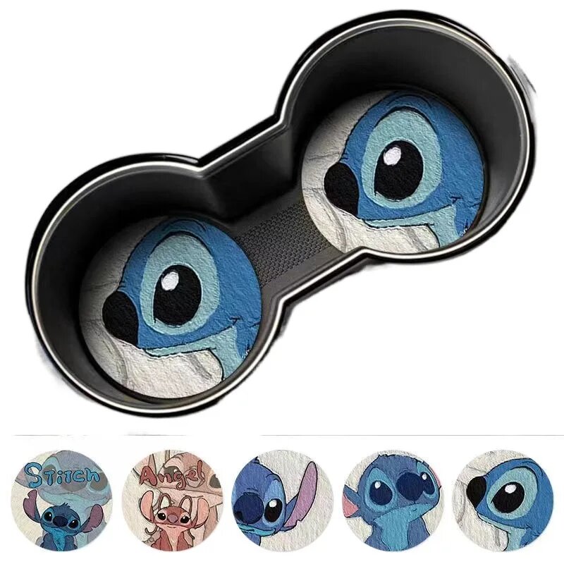 Автомобильные подставки Disney Anime Cartoon Lilo & Stitch Kawaii，Уши Стива.