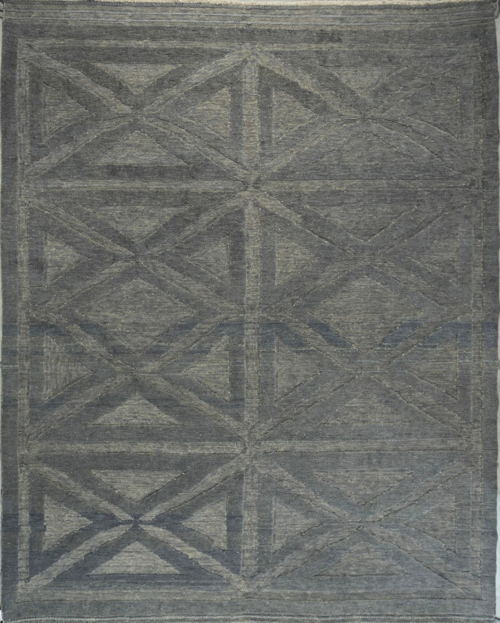 Ковер PERSEPOL Romb Grey, шерстяной, прямоугольный, 280x353см