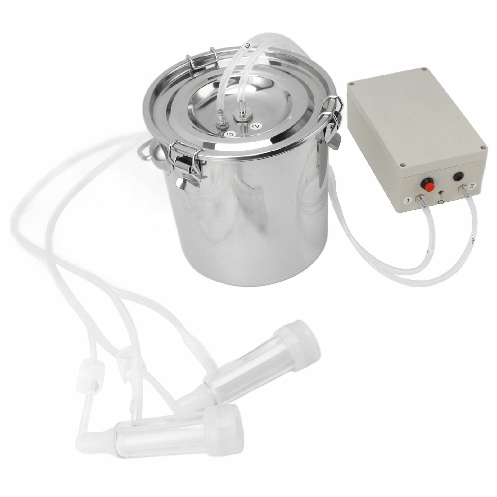 Доильный аппарат для коз Плунжерная пульсация литров для овец Плунжерная пульсация 5 литров для овец