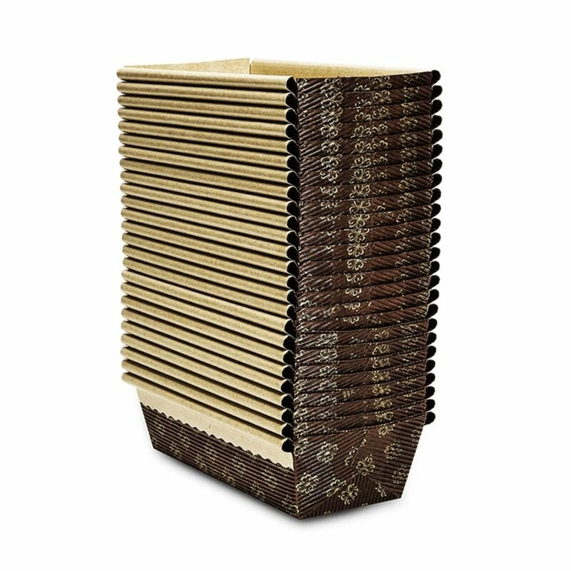 25 шт, прямоугольная гофрированная бумага, хлебная лоток для торта