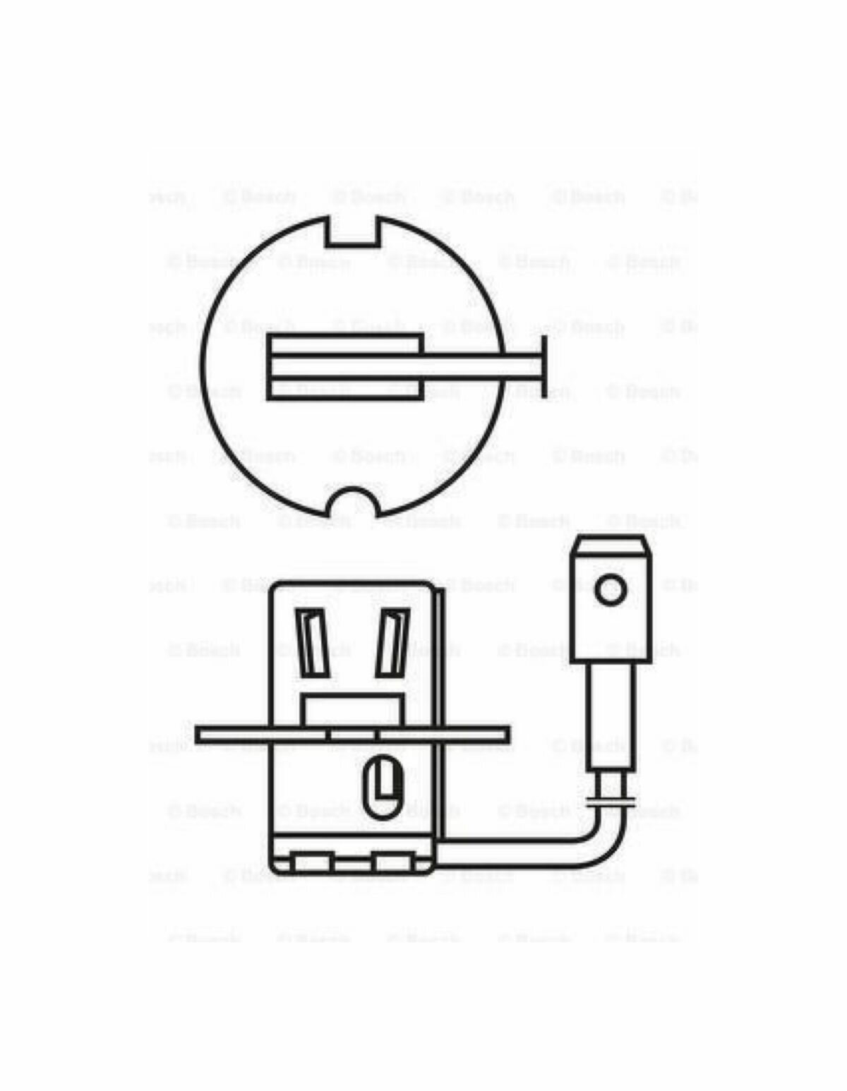 Лампа 12V 55W H3 Eco (Картон 1 Шт)(Bosch 1 987 302 802)