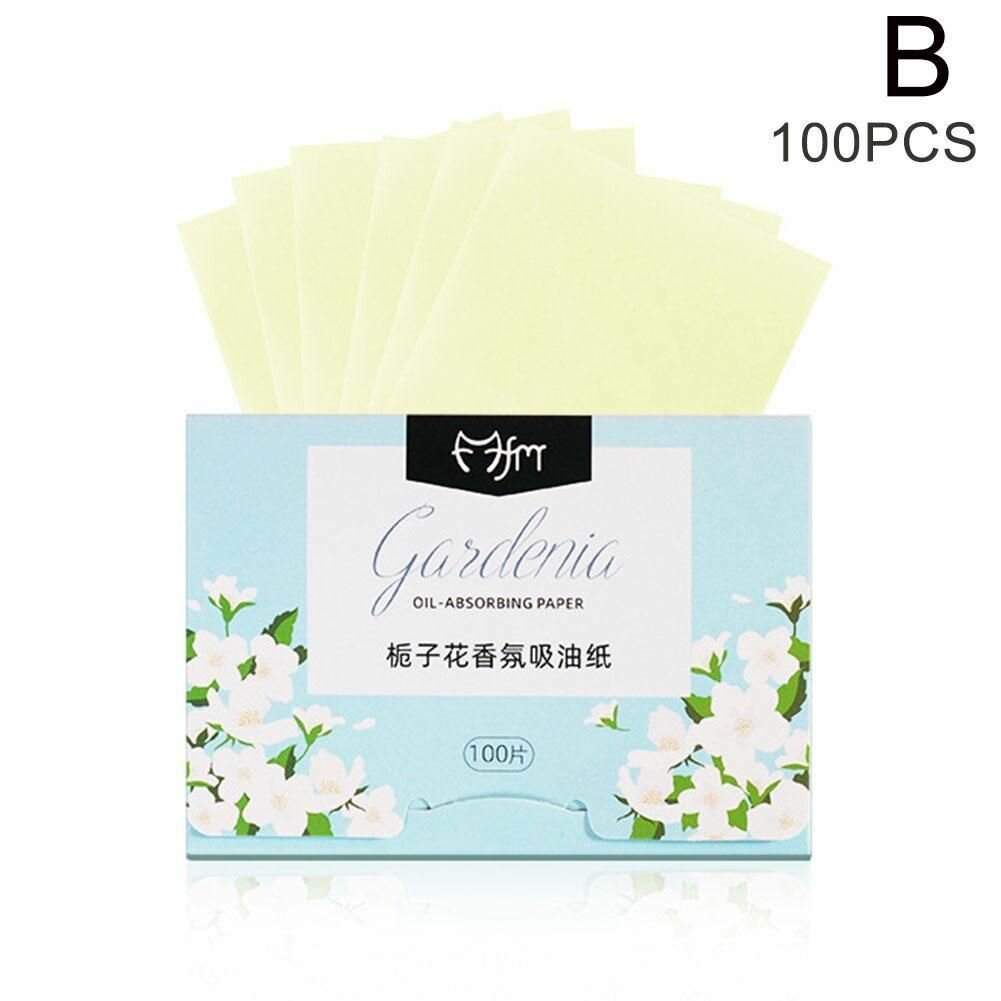 Портативная впитывающая масло бумага для контроля жирности и макияжа,/100 шт