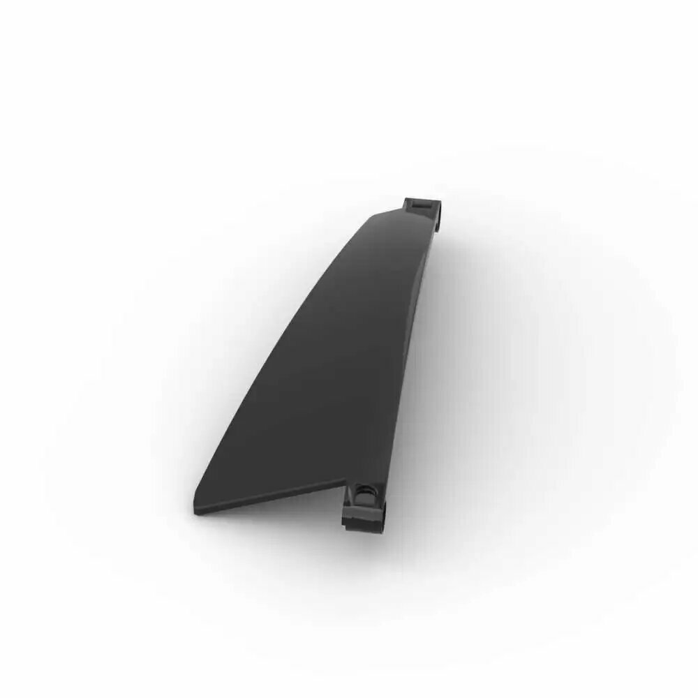 Конструктор SixBricks 4443 изогнутые панели Черный, 26-black