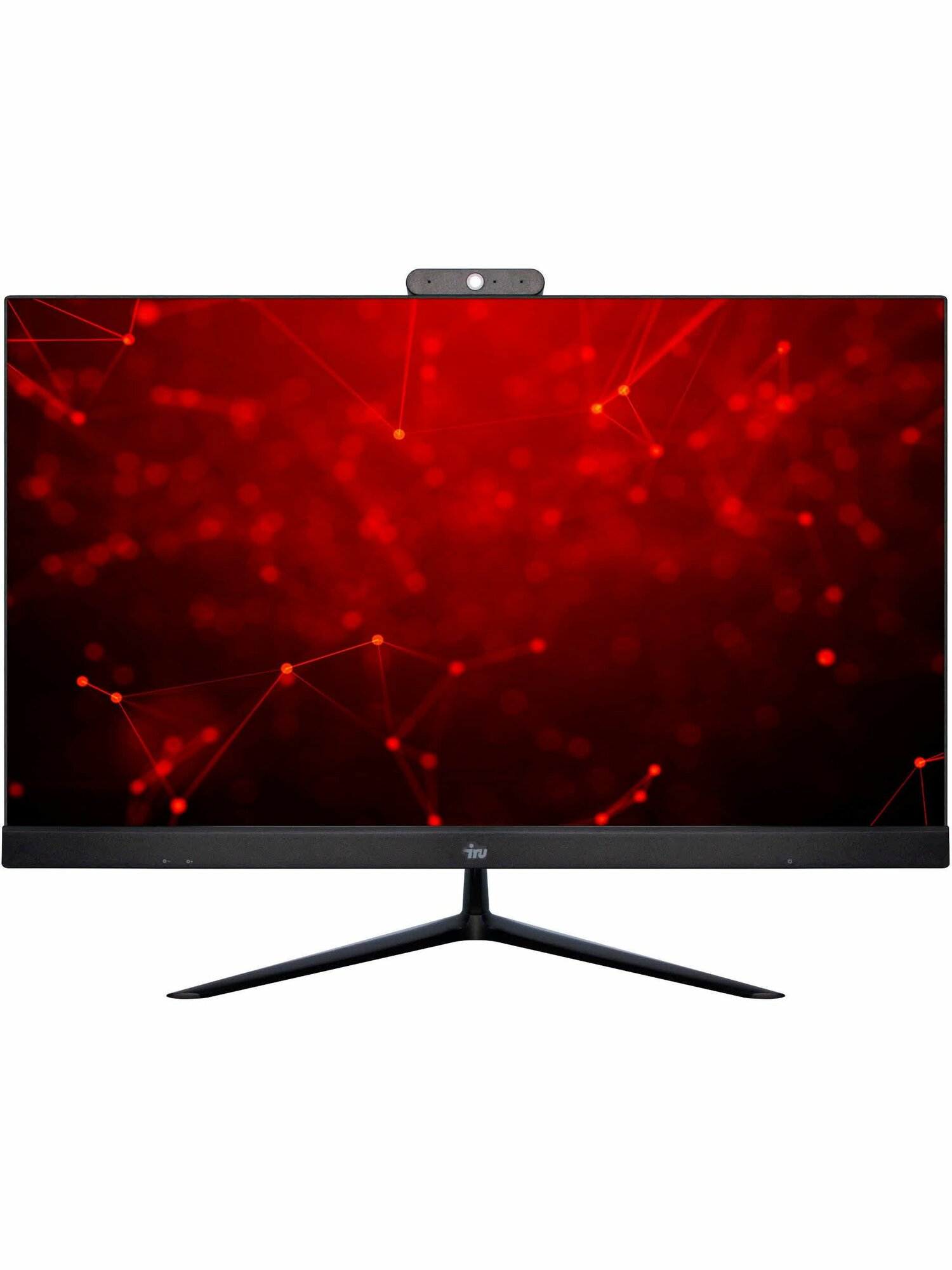 Моноблок IRU Агат P2315 клавиатура мышь черный 1623082