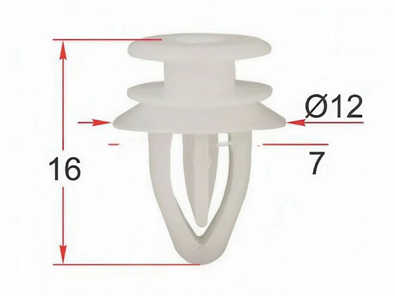Клипса обшивки двери GM (1 шт.)