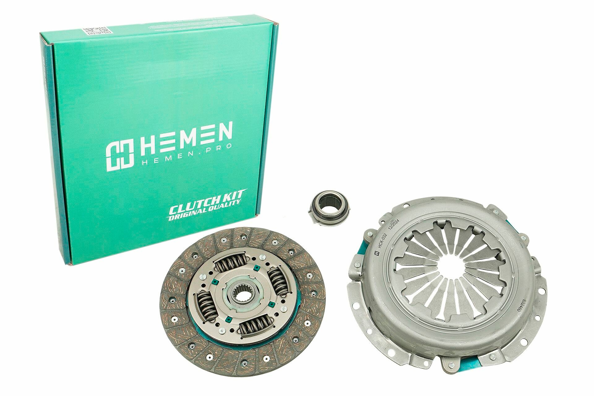 Комплект сцепления с выжимным подшипником Lada Granta, Vesta, Xray с троссовой КПП (HCK032)