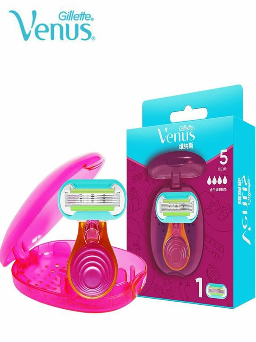 Gillette Venus Snap С Extra Smooth . Женская бритва , алмазоподобное покрытие, 1 сменная кассета