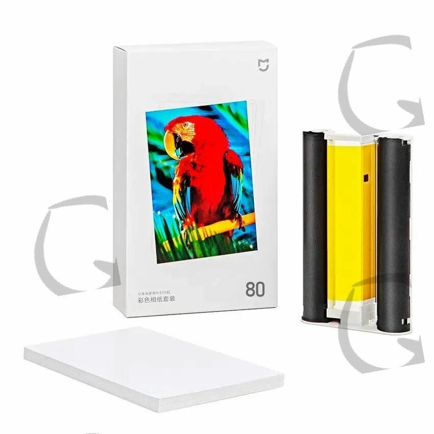 Фотобумага для принтера xiaomi 6-дюймов, 80 штукS