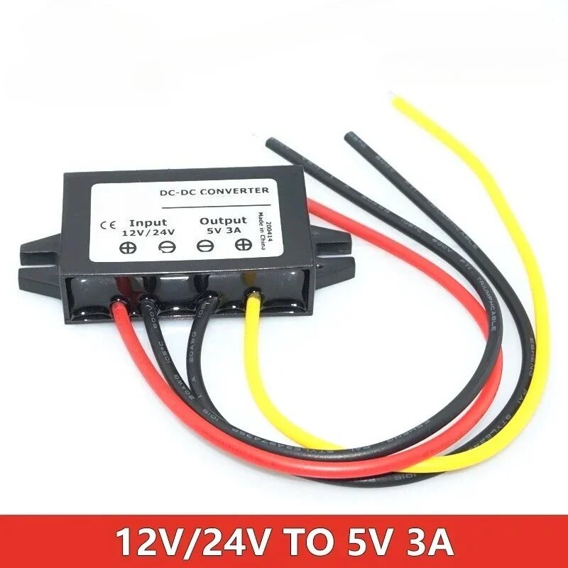 Преобразователь DC-DC 12/24В в 5В 3A, Single Wire Out