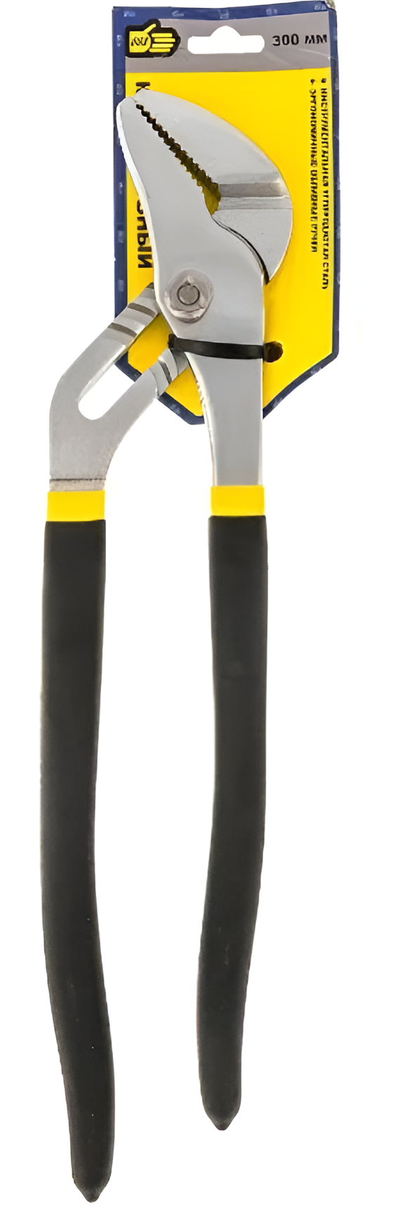 Ключ трубный переставной "888" углеродистая сталь, хромированная поверхность 12"-300мм