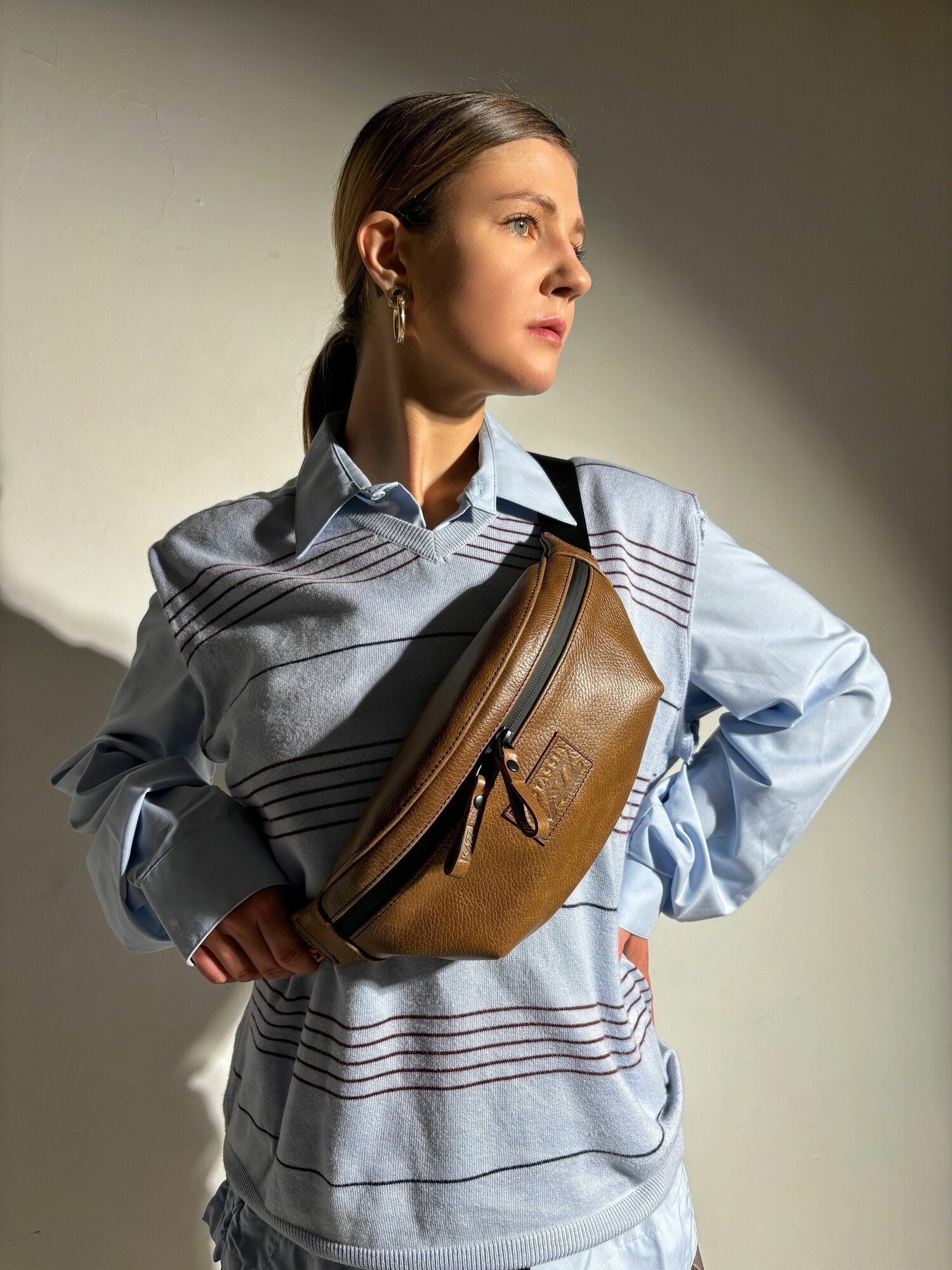 Сумка поясная  бананка