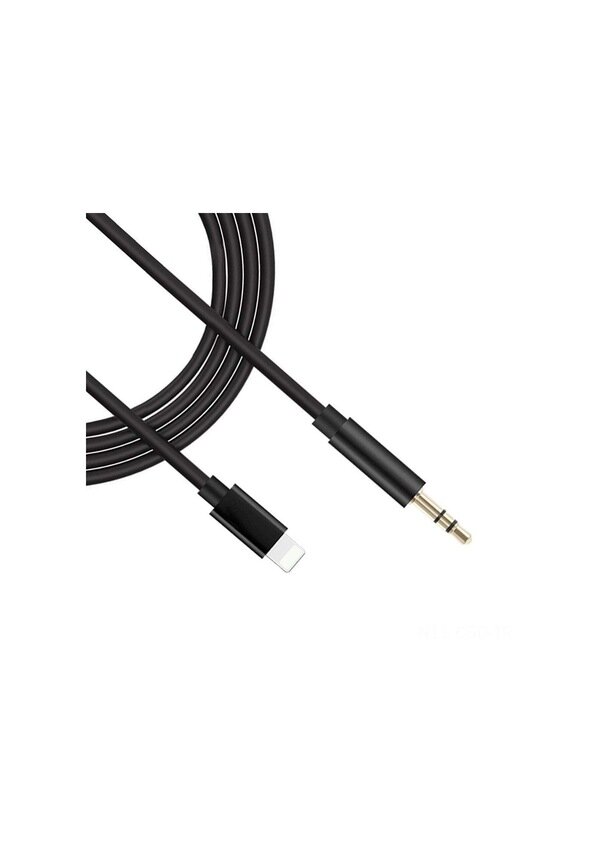 Аудиокабель iOS 8-контактный штекер — 3,5 мм, длина 1 м, полностью совместим с наушниками, динамиками и устройствами ввода AUX в автомобиле, качественная передача звука