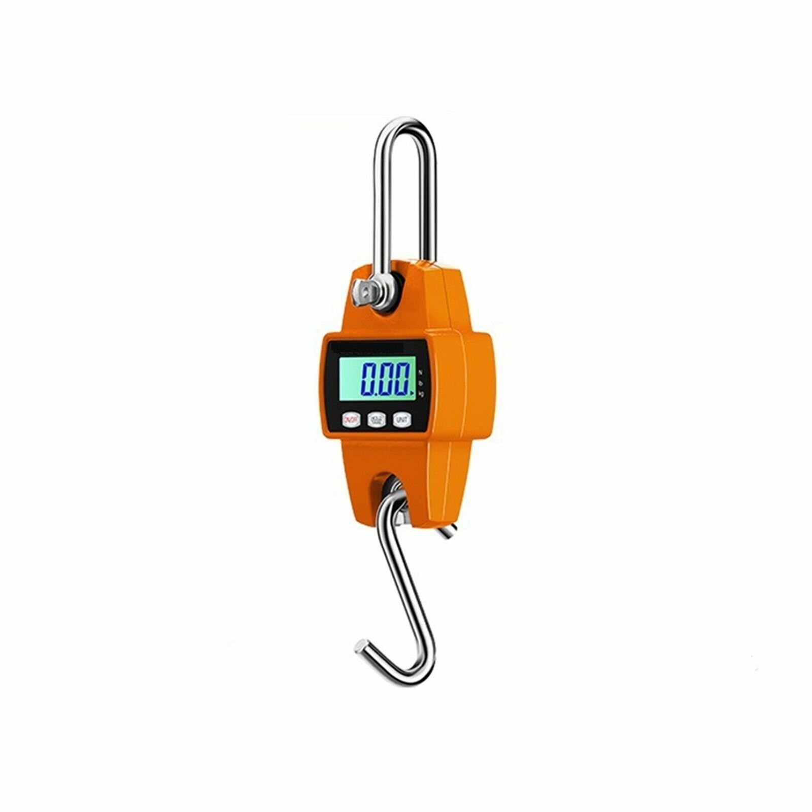 Мини-весы, крановые, 300кг, ЖК дисплей, подсветка, оранжевый цвет