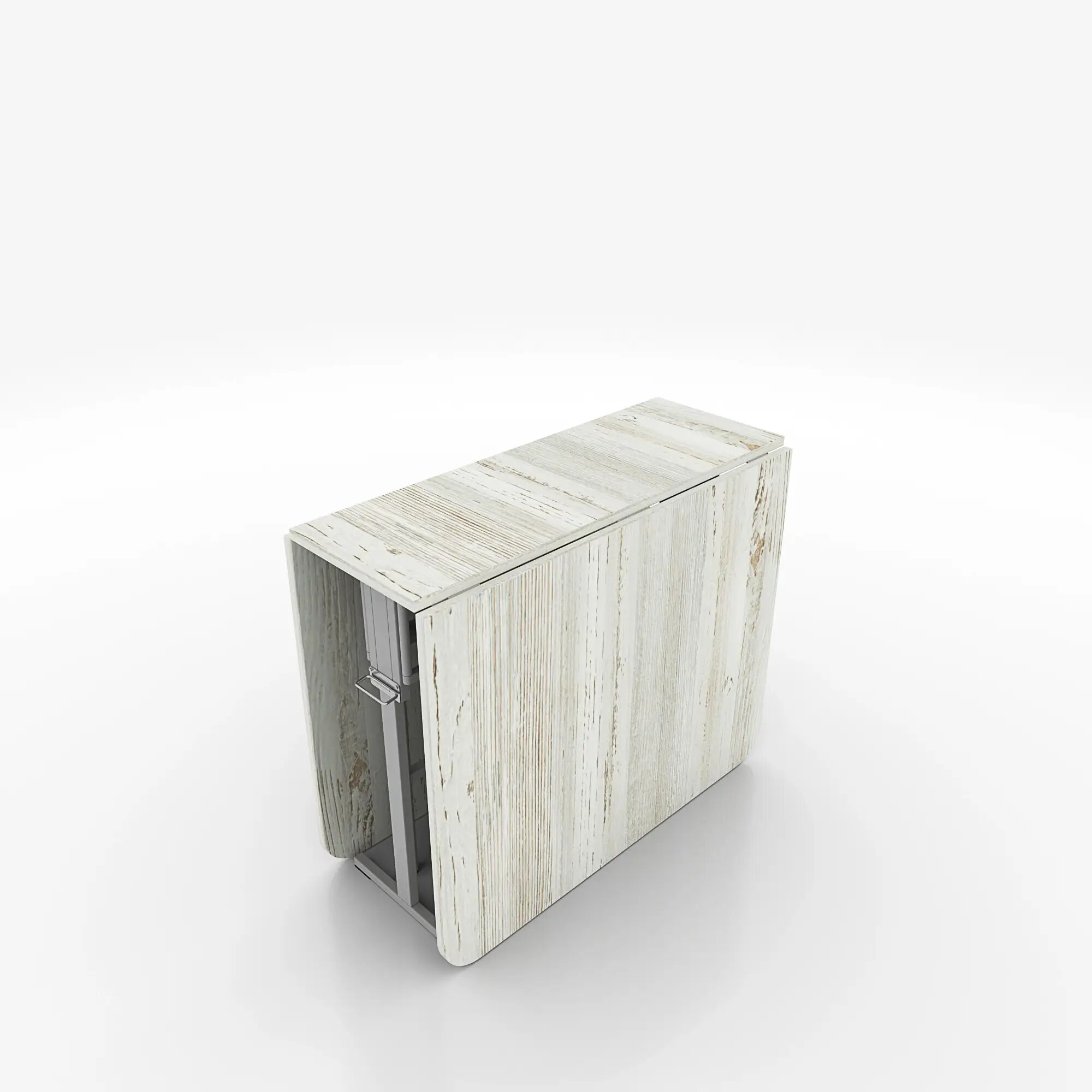 Стол книжка трансформер от производителя "Лайт Standart" - 1770х900х750 цвет столешницы Винтерберг подстолье Светлое